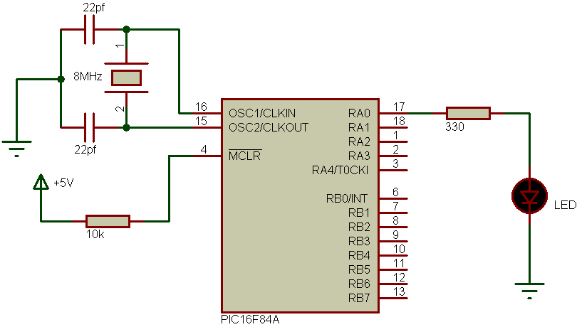 How To Make A Blinking Led Circuit Circuit Diagram