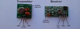 RF Transmitter and receiver system using PIC16F887 - CCS C