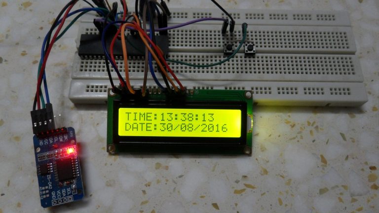 Real time clock & calendar with PIC18F4550 and DS3231 - CCS C