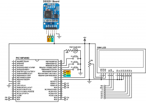 DS3231 Real time clock with 2 alarms and temperature monitor - CCS C