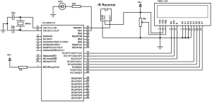 RC-5 remote control protocol decoder using PIC16F877A and CCS C