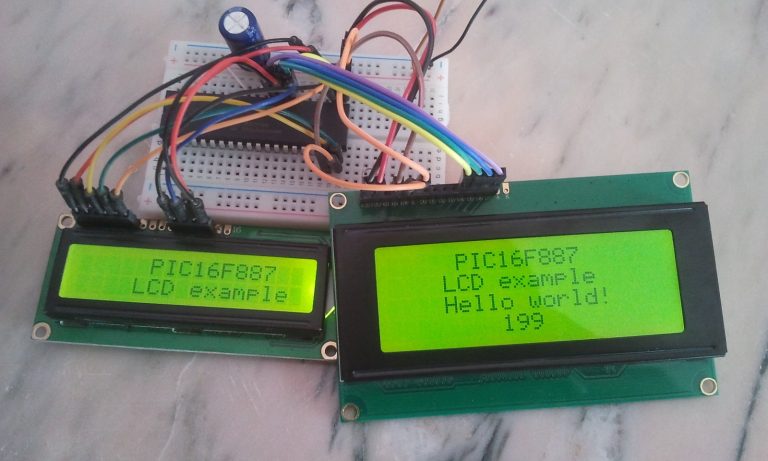 Interfacing Pic16f887 With Lcd Display Ccs C Compiler