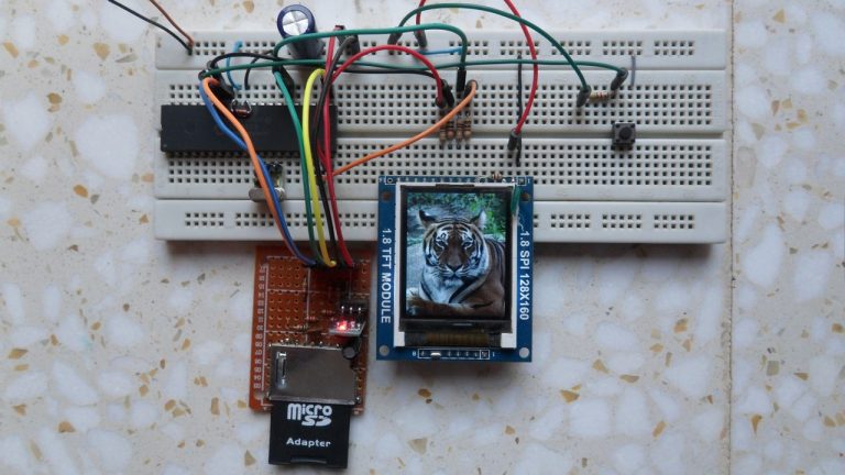 Display Bmp Images From Sd Card On St7735 Tft