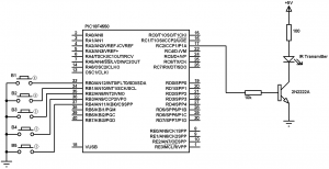 IR remote control system based on PIC microcontroller - CCS C compiler