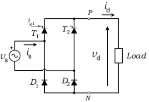 Controlled bridge rectifier with Arduino