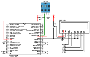 Interfacing PIC MCU with DHT11 sensor - mikroC Projects