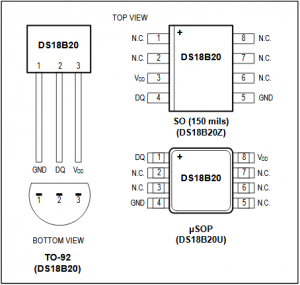 Interfacing PIC16F877A with DS18B20 temperature sensor
