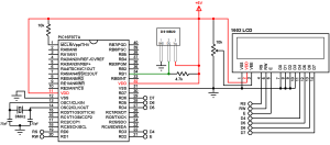 Interfacing PIC16F877A with DS18B20 temperature sensor