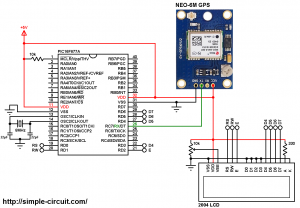 GPS Clock with PIC16F877A and NEO-6M module