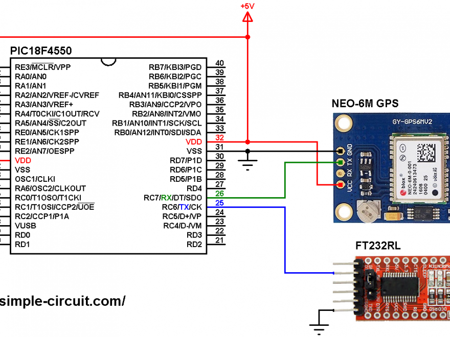 PIC18F4550 Projects - Simple Projects