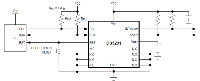 DS3231 RTC Library for mikroC Compiler | mikroC Projects