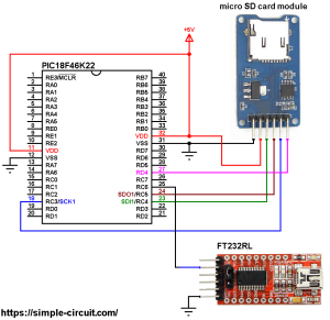 PIC18F46K22 Interface with SD Card - Read & Write Files | mikroC