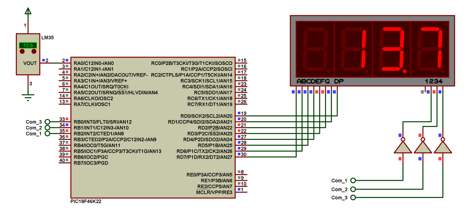 Print Rotary Encoder Values On 7 Segment Display With Pic® Mcu