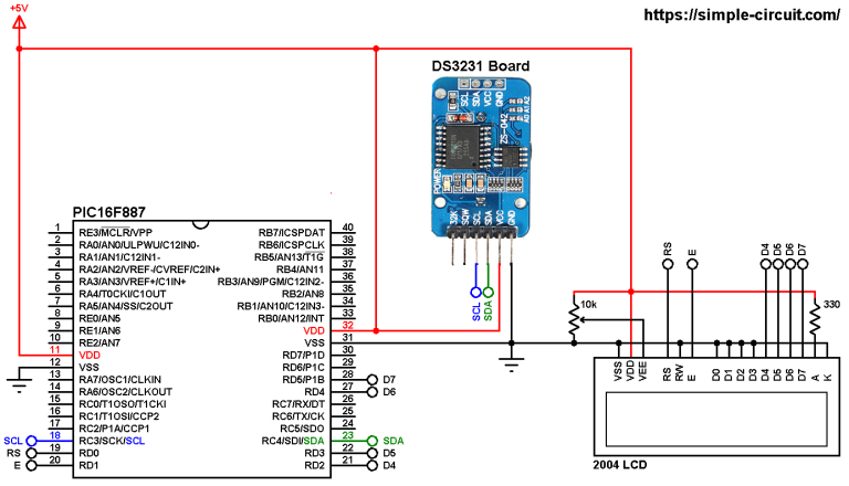 DS3231 RTC Library for mikroC Compiler | mikroC Projects