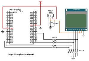 PIC MCU with Nokia 5110 LCD - Graphics Test Example | mikroC Projects