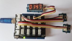 Arduino Digital Up/Down Counter with Grove 4-Digit Display