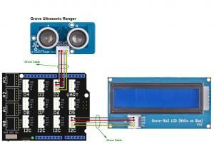 Interfacing Arduino with Grove Ultrasonic Ranger