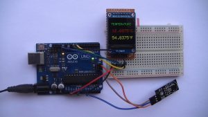 Interfacing Arduino with DS18B20 Sensor and ST7789 TFT Display