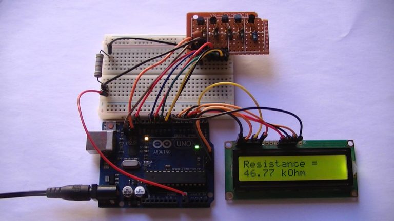 Arduino Based Auto Ranging Ohmmeter