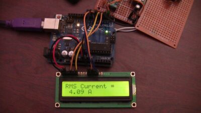 AC Current Measurement using Arduino and Current Transformer