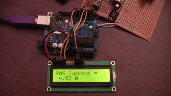 AC Current Measurement using Arduino and Current Transformer