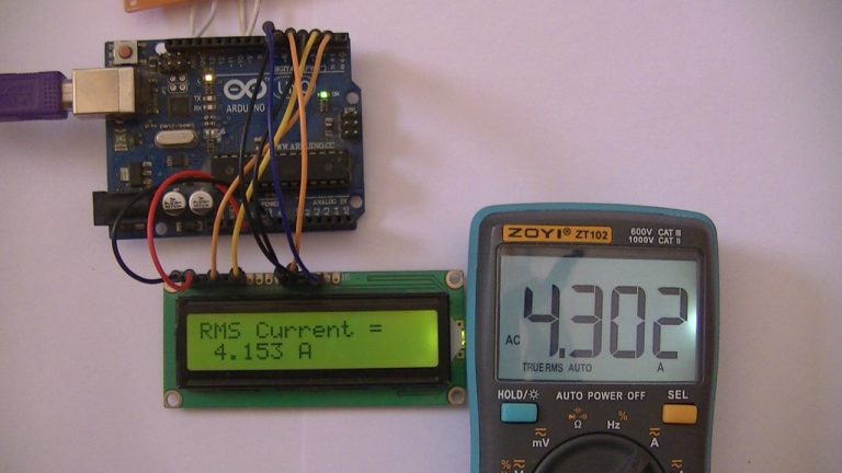 Interfacing Arduino With Current Transformer Ac Current Measurement