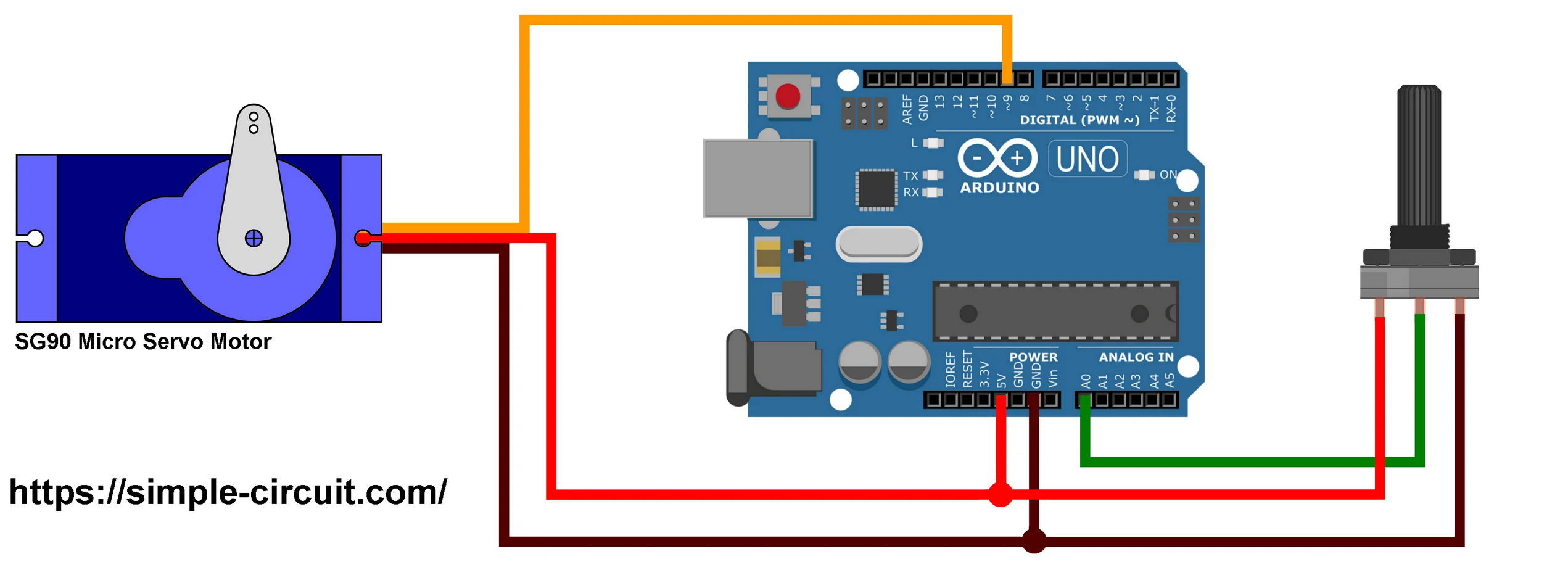 Servo Motor Control With Arduino