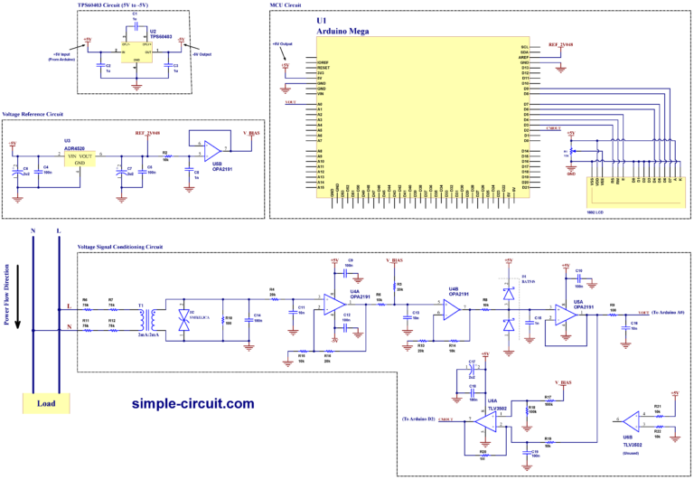 AC Voltage & Frequency Measurement with Arduino