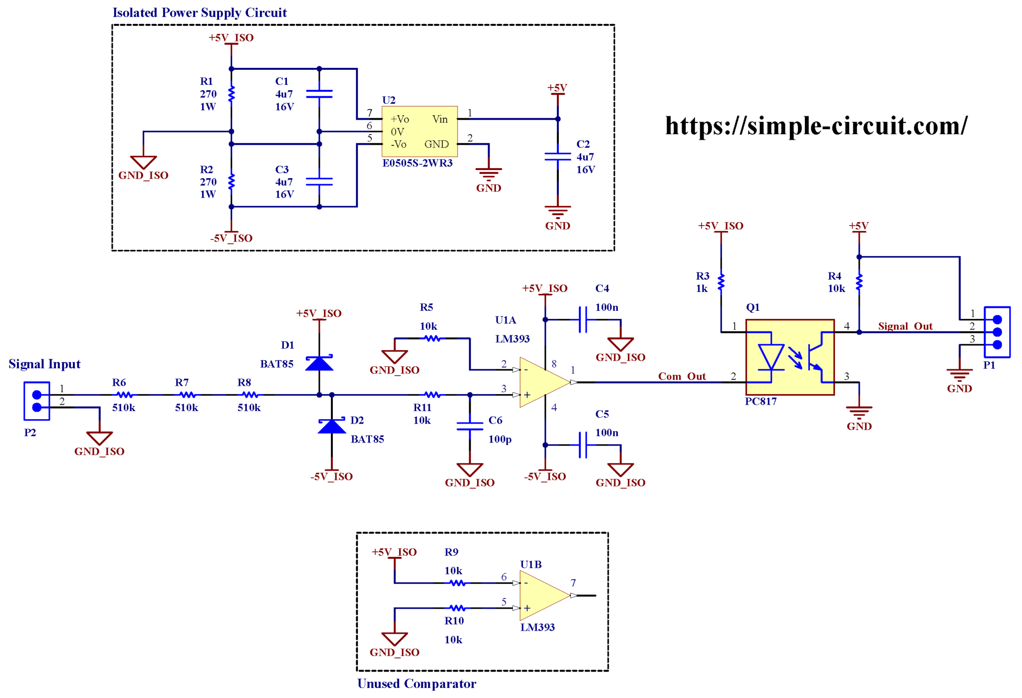 Isolated Zero Crossing Detection Circuit 4863